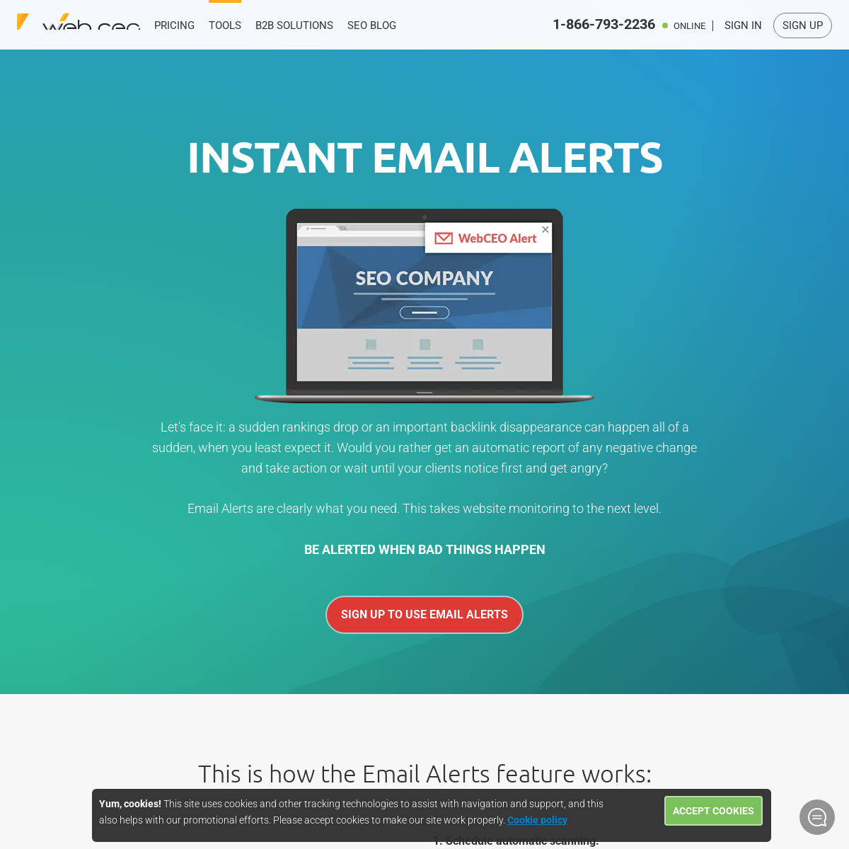 webceo-instant-email-alerts-get-notified-about-seo-issues